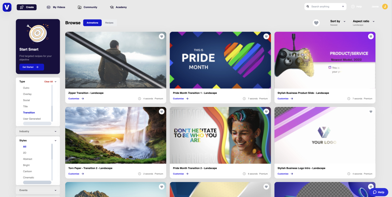 Stinger Transition Maker - Create Pro Stinger Transitions Easily